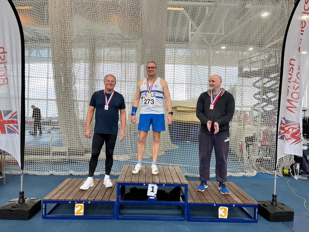 Marvellous Masters Excel Indoors - Cambridge & Coleridge Athletic Club